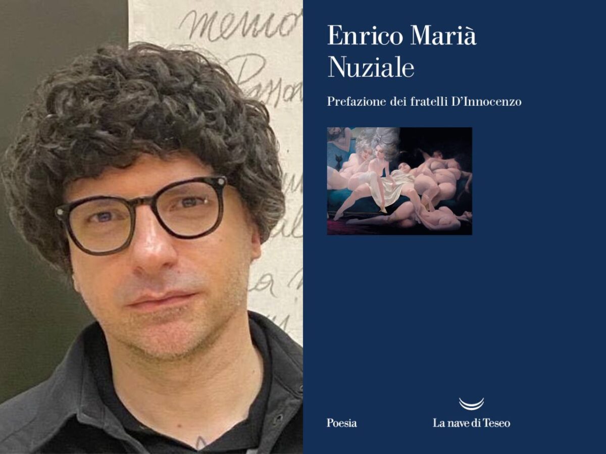 La raccolta di poesie "Nuziale" di Enrico Marià arriva anche sul ...